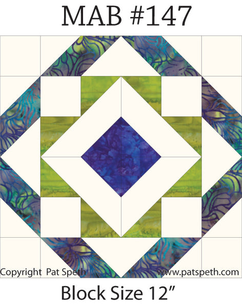 Member Appreciation Block #147 – Pat Speth Quilts