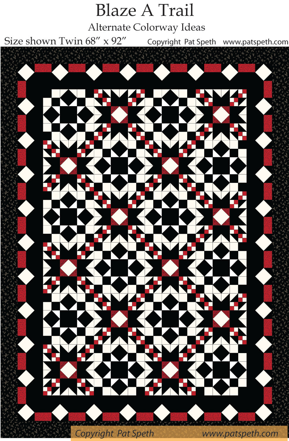 Blaze A Trail PDF – Pat Speth Quilts