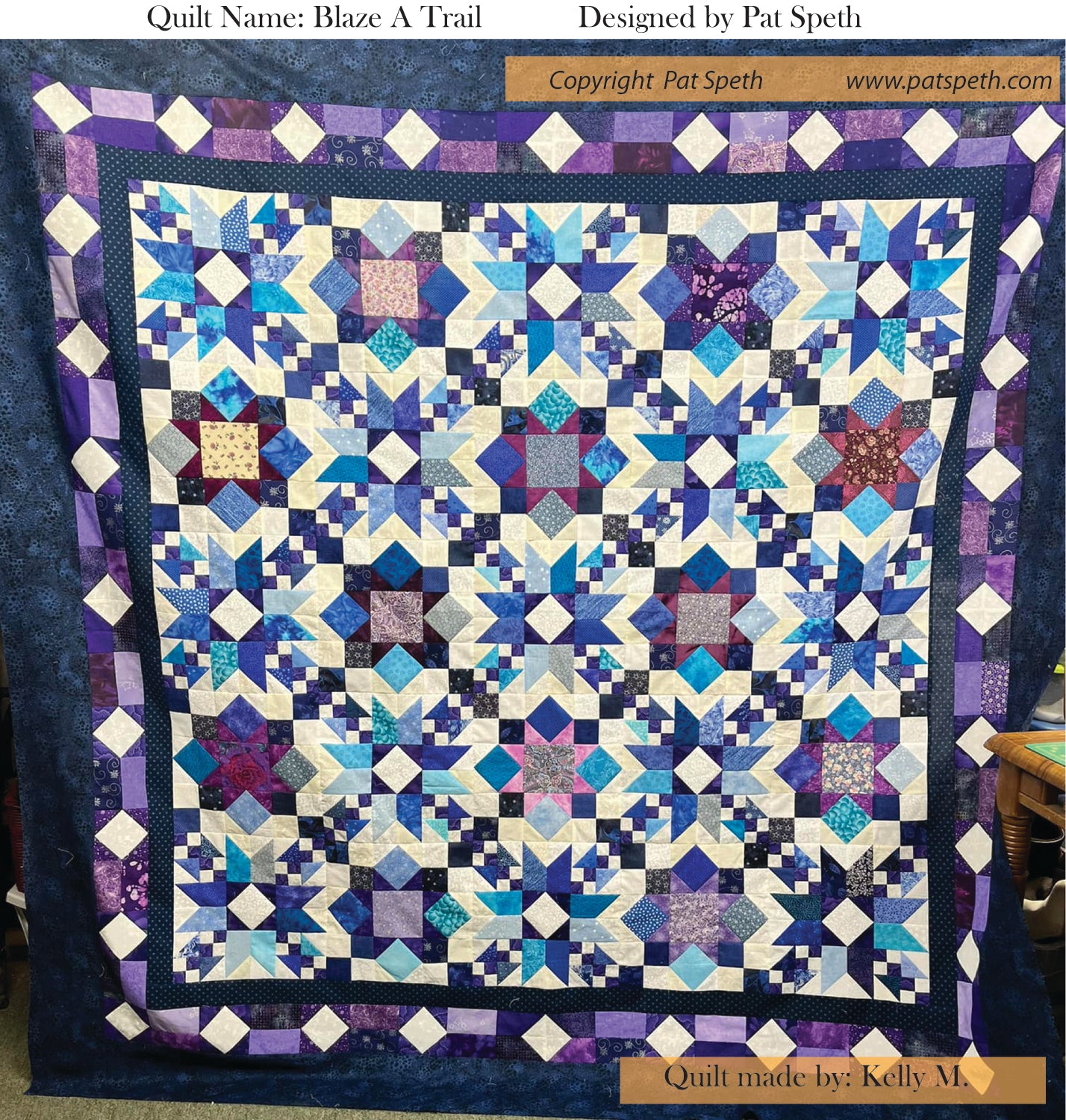 Blaze A Trail PDF – Pat Speth Quilts