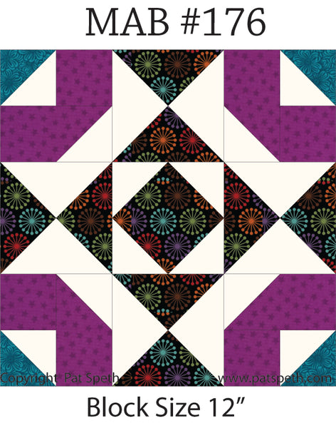Member Appreciation Block #176 – Pat Speth Quilts