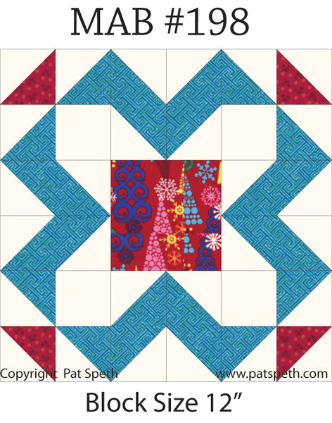 Member Appreciation Block #198 – Pat Speth Quilts