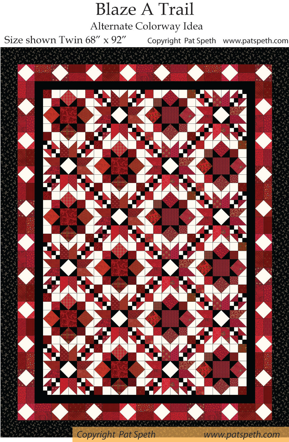 Blaze A Trail PDF – Pat Speth Quilts