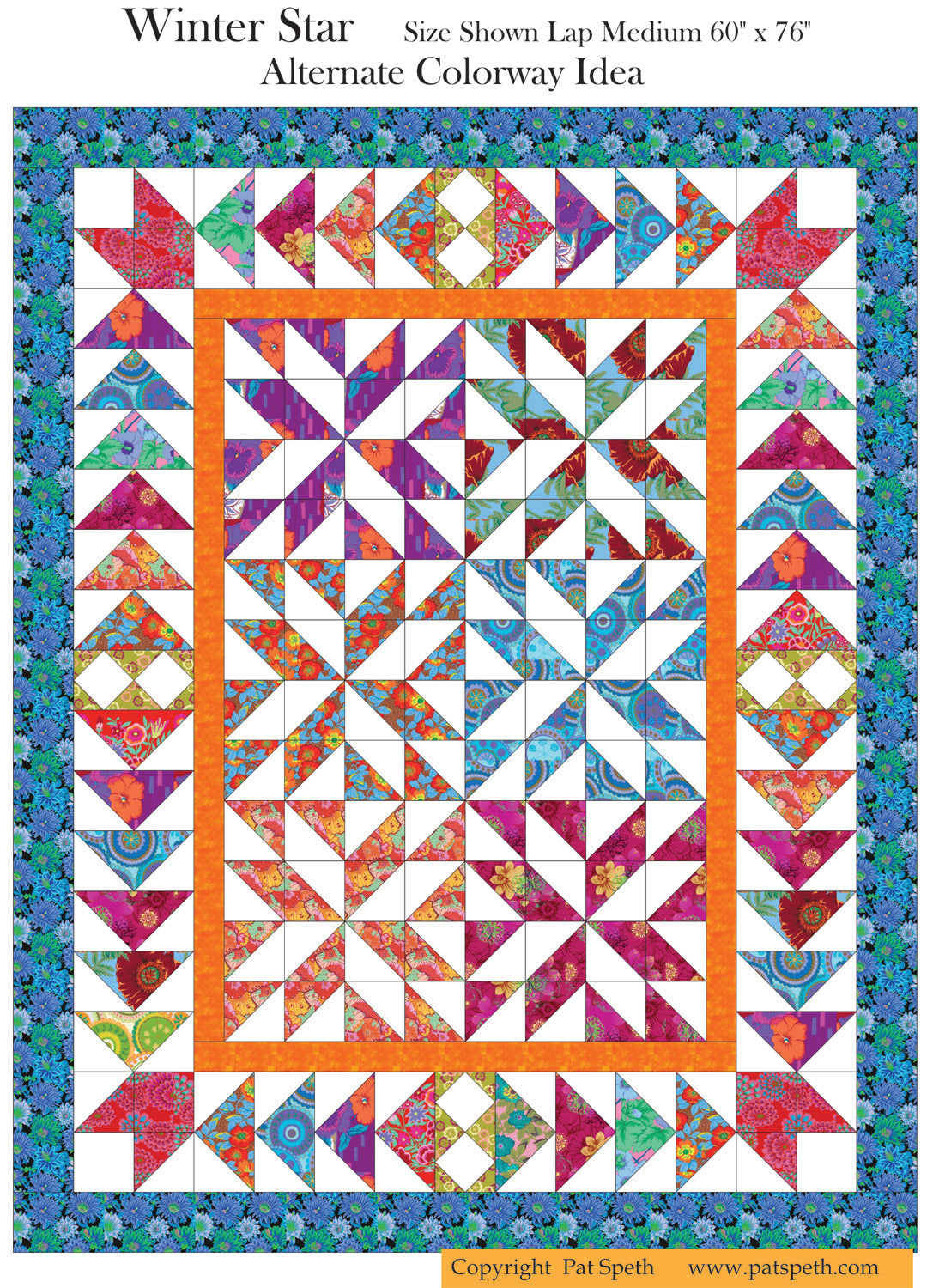 Winter Star – Pat Speth Quilts