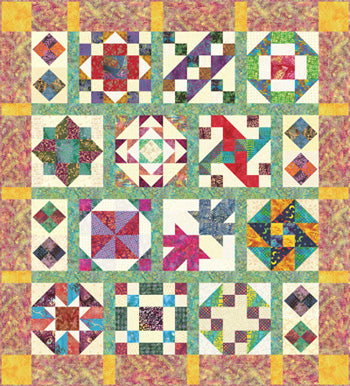 Color Me Happy Block of the Month Complete Set – Pat Speth Quilts