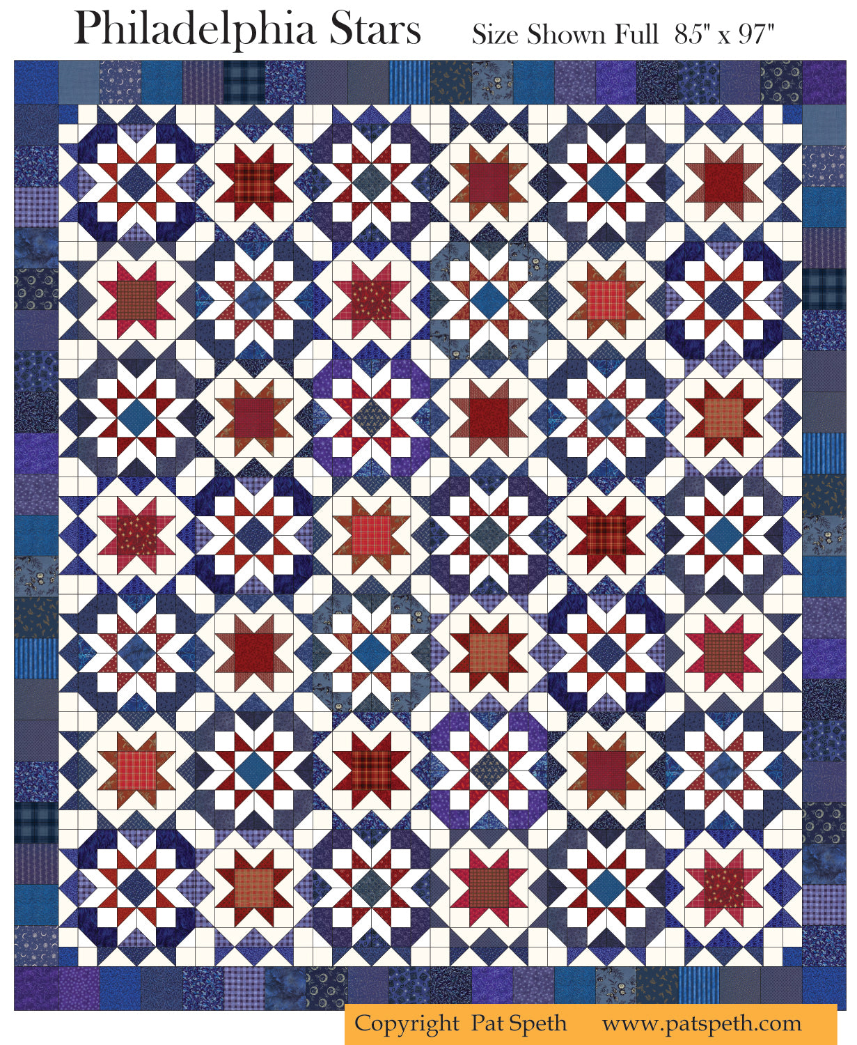 Philadelphia Stars – Pat Speth Quilts
