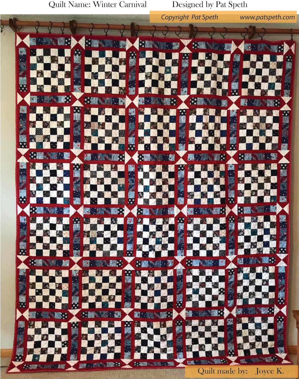 Winter Carnival – Pat Speth Quilts