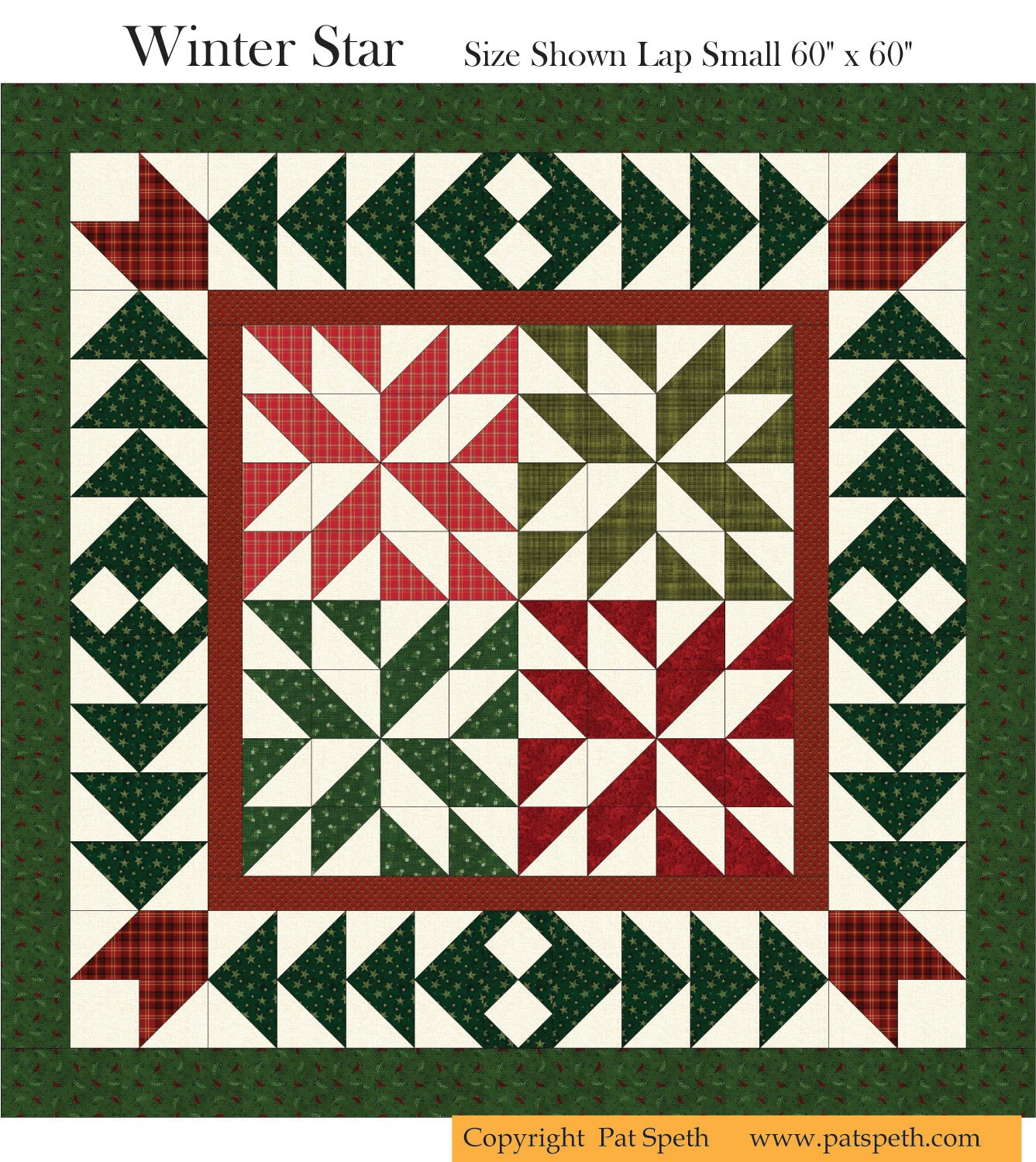 Winter Star PDF – Pat Speth Quilts